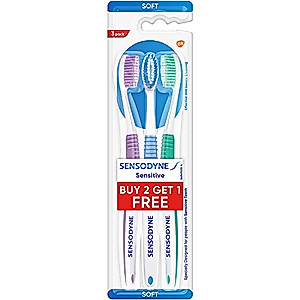 Sensodyne Sensitive Toothbrush (2+1 Pack)