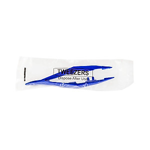 Precision Tapered Thumb Tweezers from PrimeMed – Individually Wrapped (50 Count)
