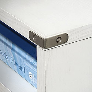 Sauder Vista Key Desk, L: 47.64" x W: 23.62" x H: 30.16", Pearl Oak Finish