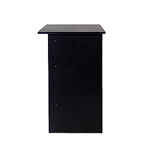 OneSpace Adina 2 Drawers Writing Desk, Black