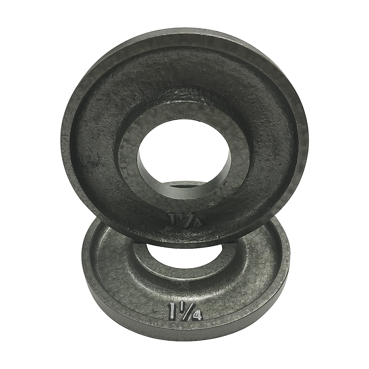 IVANKO (OM-1.25) Cast-Iron, Machined Olympic Plate Grey 1.25 lbs (PAIR)