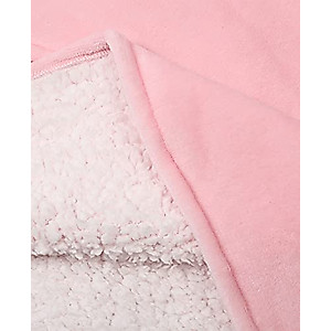 Wearable Blankets Hoodies for Adults Women Men, Oversized Hooded Sweatshirt, Soft Cozy Fleece Long Hoodie with Giant Pocket Pink