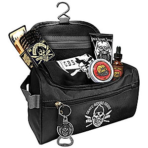 GRAVE BEFORE SHAVE Travel Beard Pack (Cigar Blend (Vanilla/tobacco scent)