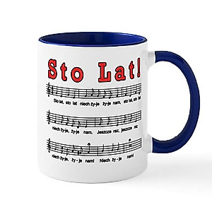 CafePress Sto Lat! Song Mug Ceramic Coffee Mug, Tea Cup 11 oz