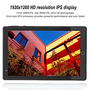Septpenta 8 Inch Tablet with Octa Core CPU Processor, 1920X1200 HD IPS Display, 4Gb RAM 64Gb ROM, 200W Px Front Camera 800W Px Rear, 8800Mah, 2.4G WiFi 4.2 Bluetooth for Android 10(USA)