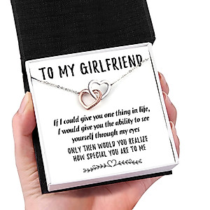 Harmony Gift Sentimental gift for girlfriend, things to buy for girlfriend, Christmas, Valentine, necklaces for girlfriend, love gifts for gf romantic