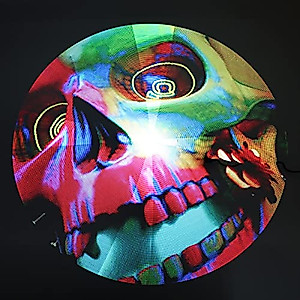 3D Holographic Advertising Machine Holographic Projector Fan 100-240V High Resolution For Shop For Windows For Hospital For Bar For IOS (US Plug)