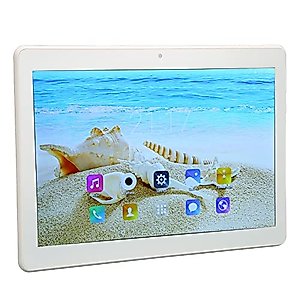 LBEC Tablet PC, 10 Core Gold 10.1 Inch Tablet 100240V 2.4G 5G WiFi for 11.0 for Painting (U.S. regulations)