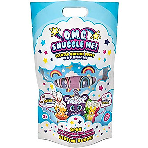 Scentco OMG Snuggle Me! Bedtime Buddies (Sleeping Bag series), Scented Surprise Collectible 10 inch Plush Toys (Mystery Blind Bag)