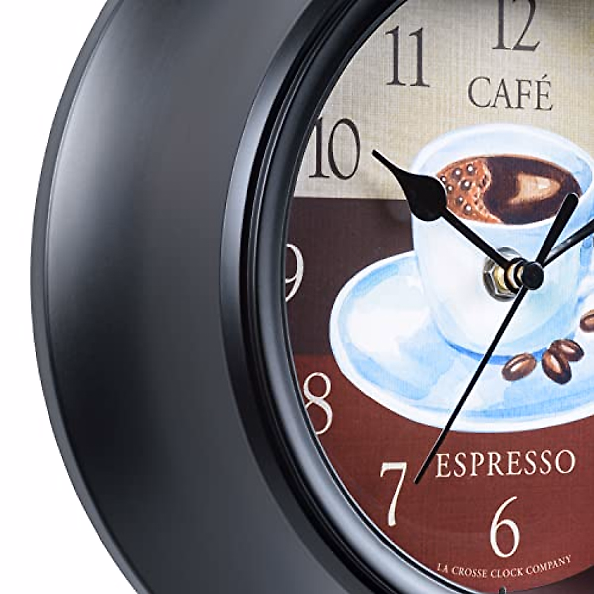 La Crosse Technology 9-inch Café Quartz Wall Clock - 404-3623C