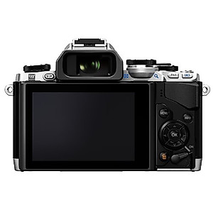 Olympus OM-D E-M10 Mirrorless Digital Camera (Silver)- Body only