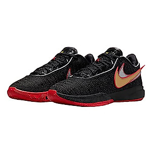 Nike Lebron 20 XX Men's Basketball Shoe Black/Black-University Red DJ5423-001 9