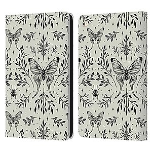 Head Case Designs Officially Licensed Episodic Drawing Mystical Butterfly Pattern Art Leather Book Wallet Case Cover Compatible with Apple iPad Air 2 (2014)