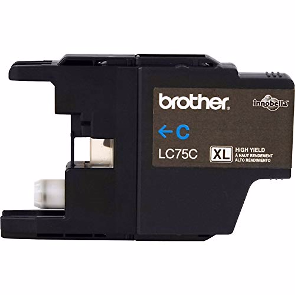 Brother OEM Ink LC75C (CYAN) (1 Cartridge) (LC75C) -