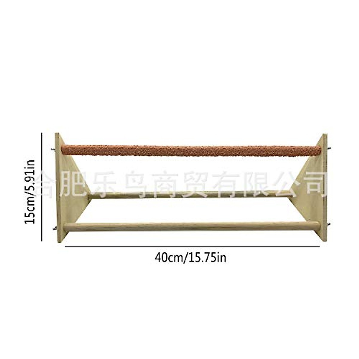 LDYGRattanArt Chicken Perch for Chicks Chicken Wood Stand with Chicken Swing Chicken Mirrors Chick Stand Trainning Perch Toy Toy for Hens