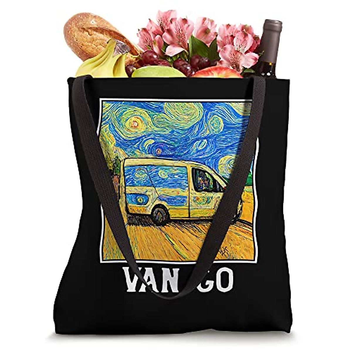 Van Go - Funny Art History Tote Bag