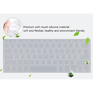 Keyboard Cover for ASUS ROG Zephyrus G14 G15 GA402 G402RJ GA503 GA503 GA503QR GA503QS GA503QM, ROG Zephyrus M16 GU603HM, TUF Dash F15 FX516PR FX516PM TUF516PE TUF516PR, ASUS ROG Flow X13 GV301QH,Clear