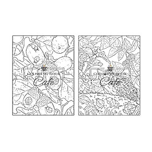 100 Wildlife Scenes: An Adult Coloring Book Featuring 100 Most Beautiful Wildlife Scenes with Animals, Birds and Flowers from Oceans, Jungles, Forests and Savannas
