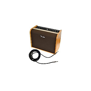 Fender Acoustic Guitar Amp, 100 Watts, with 2-Year Warranty Bluetooth Speaker, 8 Inch Full-range Speaker, 14Hx18.5Wx9.25D inches, Wood, Natural Blonde
