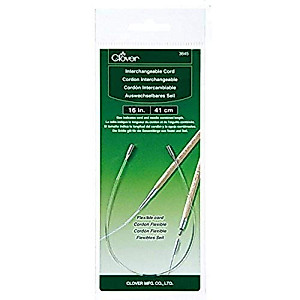Clover Needlecraft Clover 3645 Needlecraft Interchangeable Cord, 16"