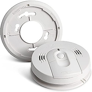 Kidde Smoke & Carbon Monoxide Detector with Voice Alerts, Battery Powered, Combination Smoke & CO Alarm
