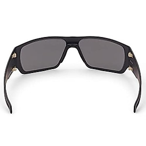 Gatorz Eyewear Specter Sunglasses - Black Aluminum Frame with Blackout Logo Smoked Polarized Lens