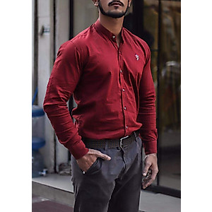 JUKMO Elastic Braided Belt, Stretch Woven Belt in Gift Box (Dark Blue/Coffee, Medium)