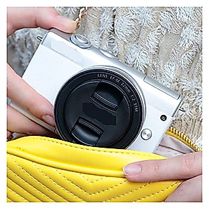 Camera EOS M200 Micro SLR Digital Camera Home Travel HD Camera. Digital Camera (Color : W)