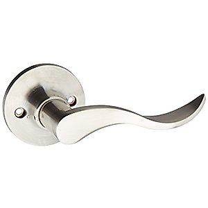 Constructor CON-PRE-SN-DM-L Prelude Dummy Left Lever Door Lock with Knob Handle Lockset, Satin Nickel