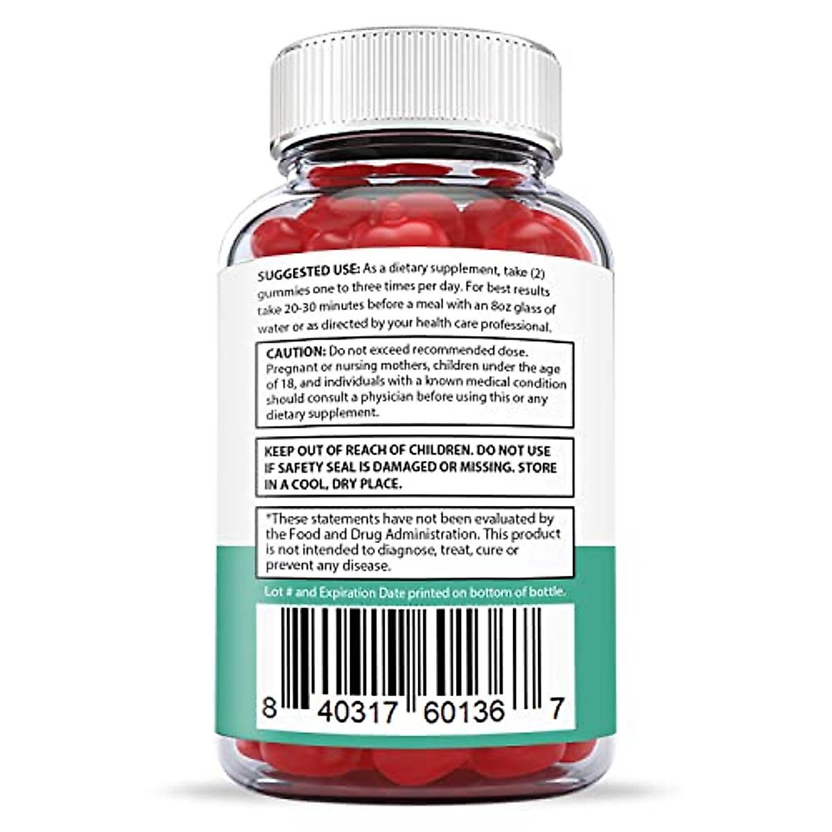 Justified Laboratories (10 Pack) Super Slim Keto ACV Gummies 1000MG with Pomegranate Juice Beet Root B12 600 Gummys