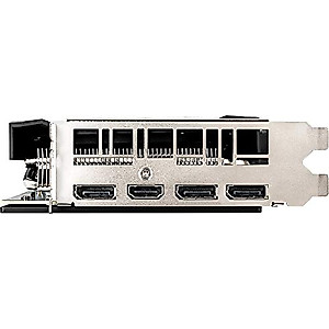 MSI Gaming GeForce RTX 2060 6GB GDRR6 192-bit HDMI/DP 1710 MHz Boost Clock Ray Tracing Turing Architecture VR Ready Graphics Card (RTX 2060 Ventus GP OC)