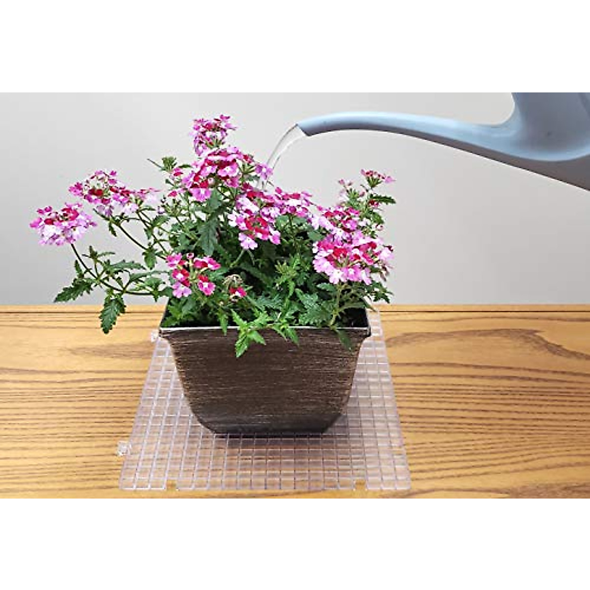 Creator's Waffle Grid 1-Pack - As Seen On HGTV/DIY Cool Tools Network - 100% USA - Solid Bottom Modular Surface - Glass Cutting, Small Parts, Liquid Containment, Grow Room, Etc. - Home, Office, Shop