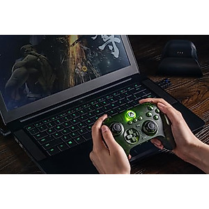 8Bitdo Ultimate 3-Mode Controller, Hall Effect Joysticks, Pro Back Buttons, Wired Only for Xbox Series X|S & Xbox One, Compatibility with Apple, Windows & Android, Officially Licensed (Jade)