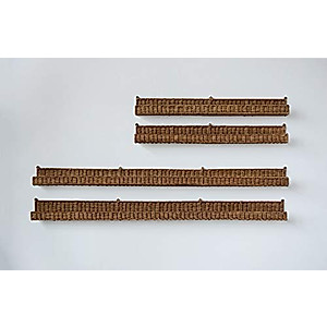 Creative Co-Op Handwoven Rattan Wall Shelf