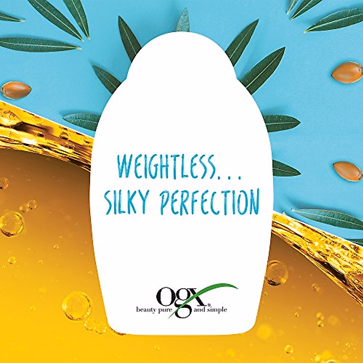 OGX Hydrate & Repair + Argan Oil of Morocco Creamy Hair Butter, Deep Moisturizing Leave-In or Rinse Treatment for Dry Hair, Paraben-Free, Sulfated-Surfactant Free, 6.6 oz