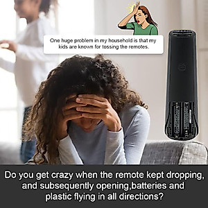 2pack Protective Case Cover for AT&T TV Now DirecTV Receiver Remote Control Voice Control C71KW,for AT&T TV Now DirecTV Remote Back Shockproof Silicone Cover Holder Skin Protector-Glowblue+Glowgreen