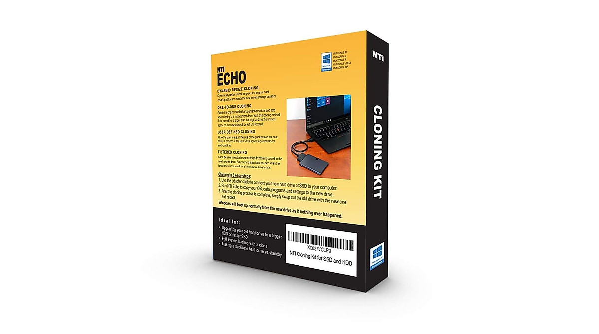 NTI Cloning Kit | New! Version 6 of NTI Cloning Software | Best for SSD ...