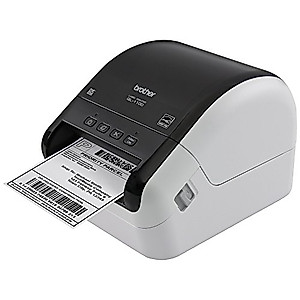 Brother QL-1100 Wide Format, Postage and Barcode Professional Thermal Label Printer, Black