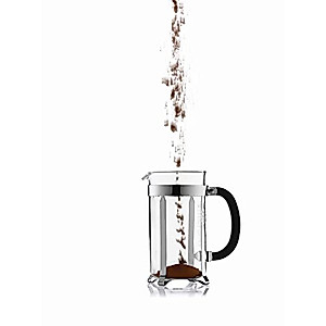 Bodum Chambord French Press Coffee Maker, 51 Ounce, 1.5 Liter, Chrome