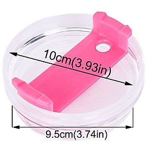 Jasilon 40 Oz Tumbler Replacement Lids, Tumbler Accessories Compatible with 40 Oz, Quencher H1.0, Replacement Tumbler Lids Fit for Stainless Steel Tumbler with handle, Travel Tumbler