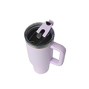 Sip+Sea Cayman 40 oz Stainless Steel Tumbler with Handle, Lid, and Straw | Double Wall Vacuum Insulated