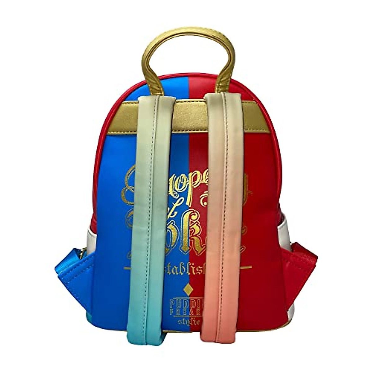 Loungefly Suicide Squad Harley Quinn Cosplay Womens Double Strap Shoulder Bag Purse