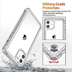 ESR for iPhone 11 Phone Case, iPhone 11 Case Clear, Military-Grade Protection, Shock-Absorbing Corners, Scratch- and Yellowing-Resistant Hard Back, Phone Case for iPhone 11, Air Armor Case, Clear