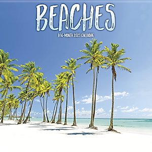 2023 Beaches Mini Wall Calendar