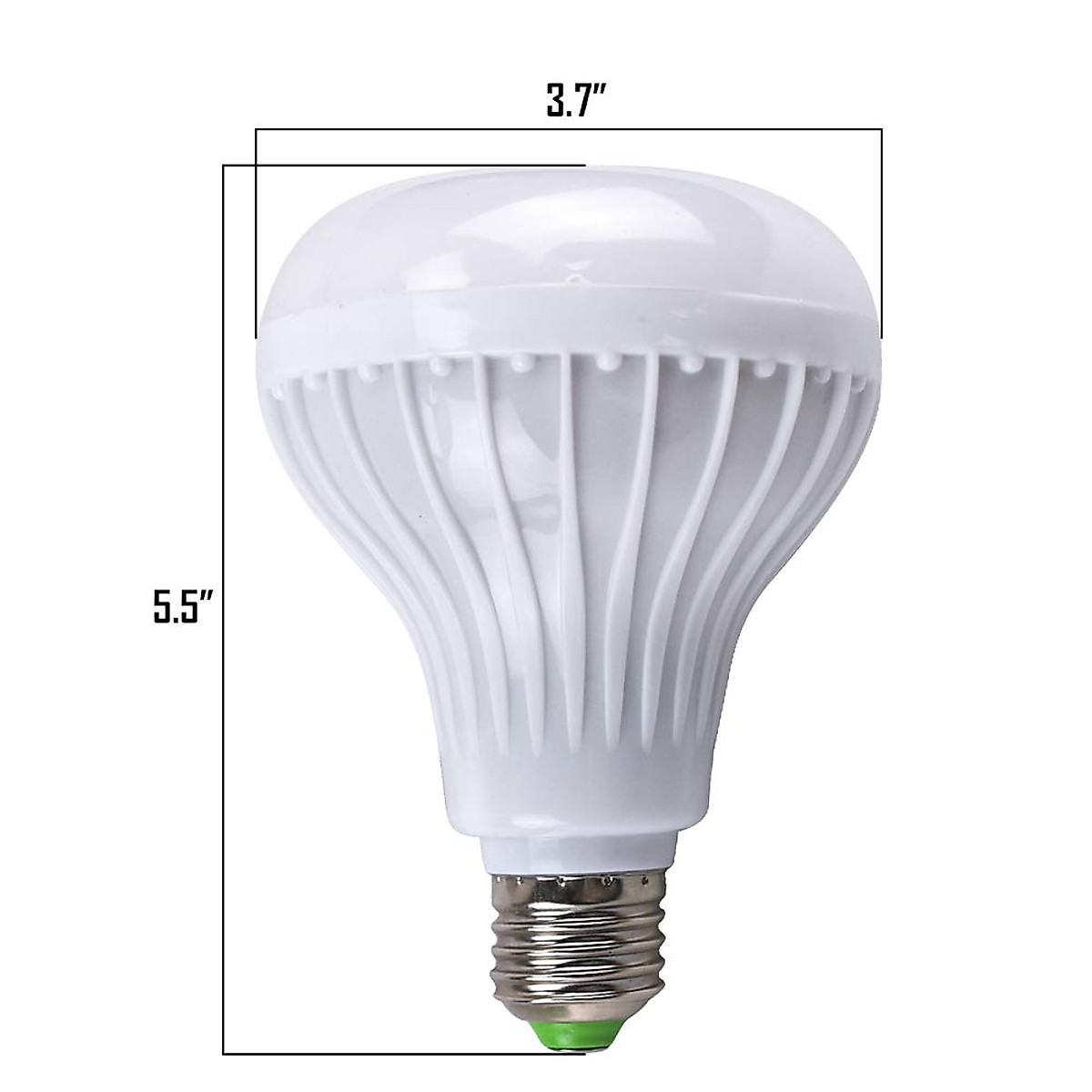 LED Light Bulb Bluetooth Speaker, White + RGB + Yellow Light Ball Bulb Colorful Lamp Smart Music Bulb Audio Bluetooth Speaker with Remote Control for Home,Party,Bar,Garden or Spook House