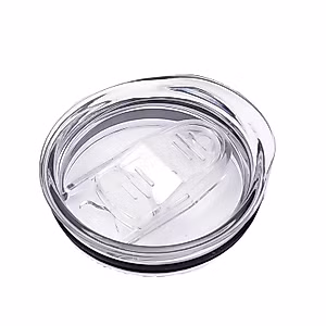 20oz Skinny Tumbler Replacement Lids, 2.75in Cup Mouth Compatible with YETI Rambler and More Tumbler Cups，Spill Proof Splash Resistant Silicone Sliding Covers.