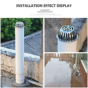 Hemobllo Gutter Strainer Downspout Sink Filter Hair Accesories Tape Measure Holder Bathtub Water Filter Opener 6 Inch Drain Cover Showerhead Kitchen Stainless Steel Floor Drain