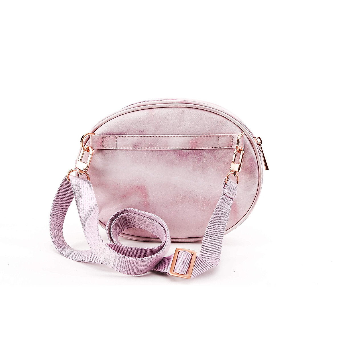 Ju-Ju-Be Jujube Freedom Belt Bag Fanny Pack | Travel-Friendly 2-in-1 Belt Bag, Lightweight Fashion Waist Pack Bag with Messenger Crossbody Strap | Rose Quartz, JB21385 RQT