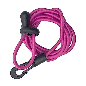 Yiju Fishing Rod Leash Leash Boat Paddle, Rosy, 120cm