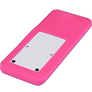 Guerrilla Silicone Case for Texas Instruments TI-84 Plus CE Color Edition Graphing Calculator With Screen protector and Graphing Ruler, Pink